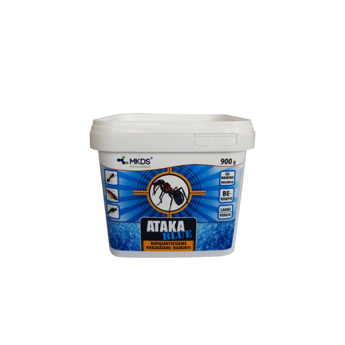 ATAKA BLUE: Efektyvus Insekticidas Nuo Skruzdžių.
